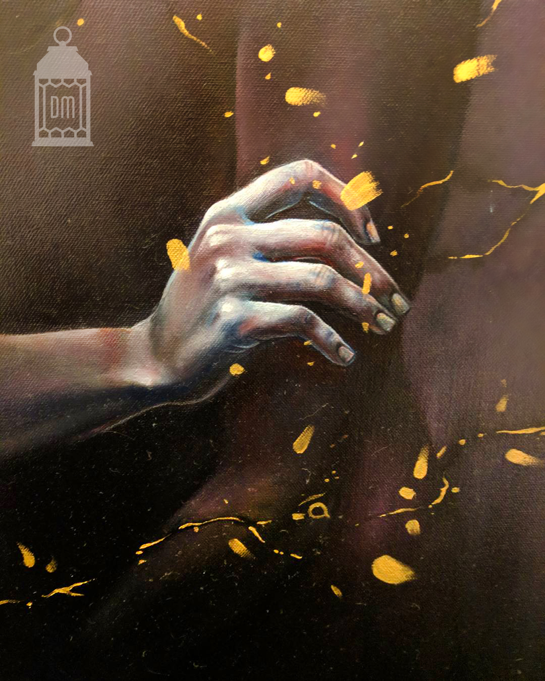 Dreaming-Hand-Art-by-Dominique-Mook | Dominique Mook Art and Design