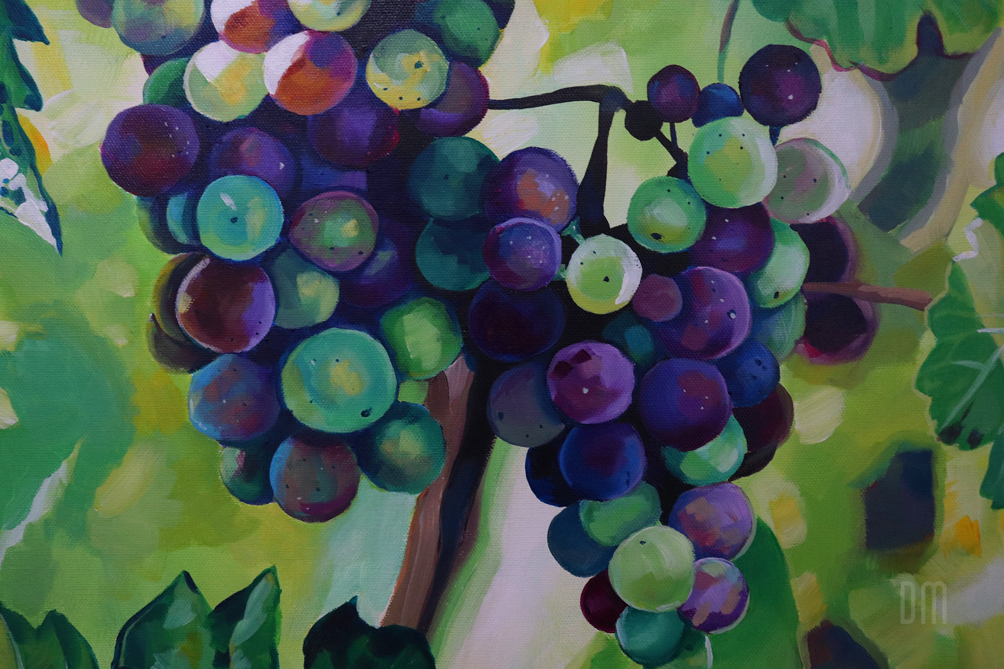 Grapevine-Painting-by-Dominique-Mook | Dominique Mook Art and Design